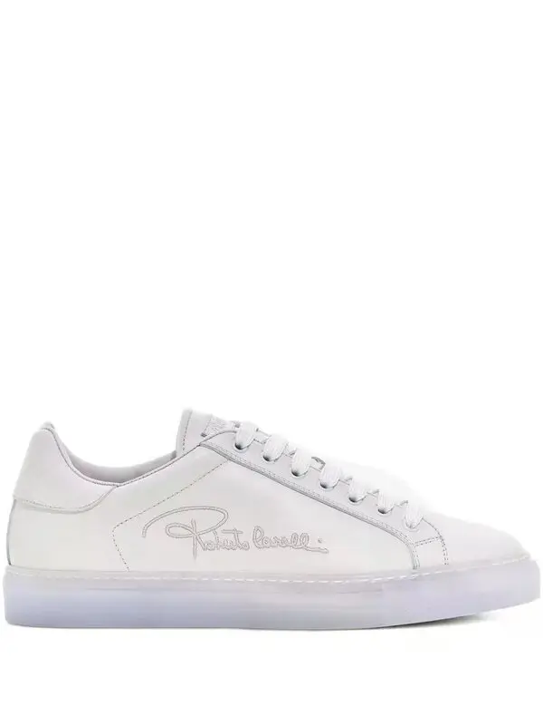 Roberto Cavalli Leather Sneakers