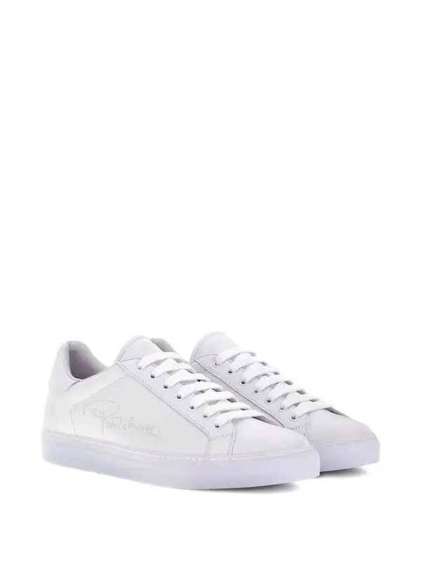 Roberto Cavalli Leather Sneakers