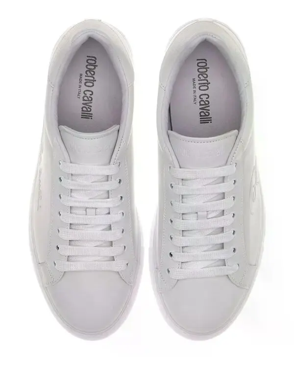 Roberto Cavalli Leather Sneakers