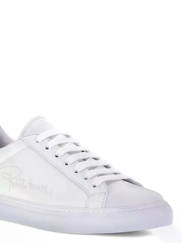 Roberto Cavalli Leather Sneakers