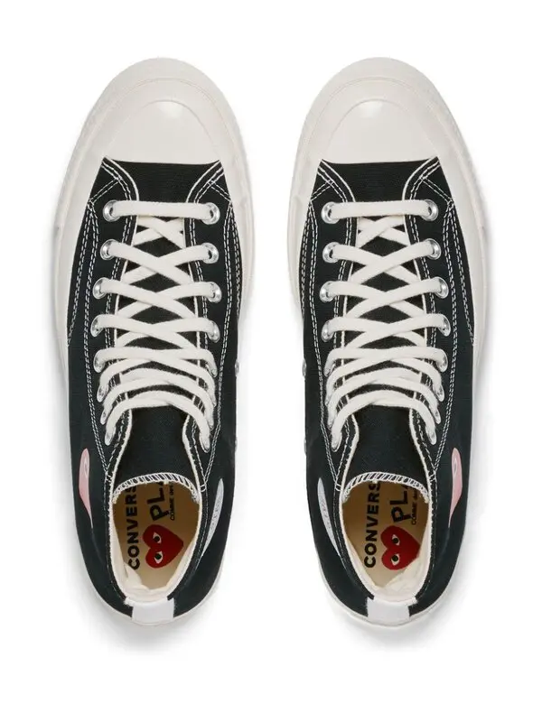 Comme Des Garçons Chuck Taylor High-top Sneakers - Black