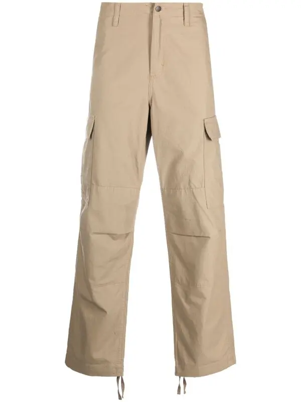 Carhartt Work In Progress Cotton Cargo Trousers - Camel