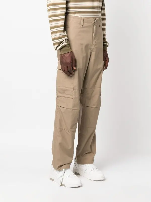 Carhartt Work In Progress Cotton Cargo Trousers - Camel
