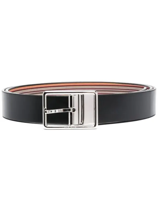 Paul Smith Signature Stripe Reversible Belt - Multicolour