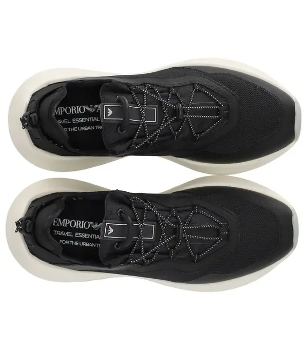 Emporio Armani Fabric Sneakers