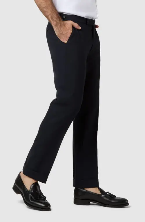 Sid Mashburn Flat-front Wool Dress Pants