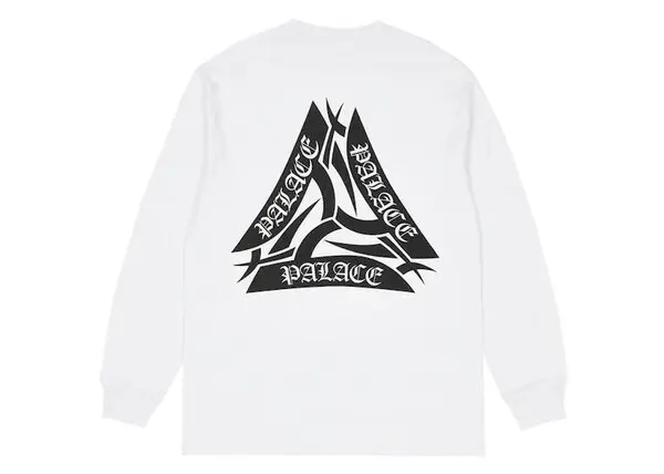 PALACE Tribal Tri Longsleeve - White