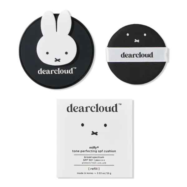 DEARCLOUD Miffy Tone Perfecting Spf Cushion Set - One-color
