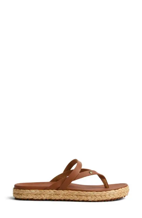 Reef Vista Carmen Platform Flip Flop - Cocoa