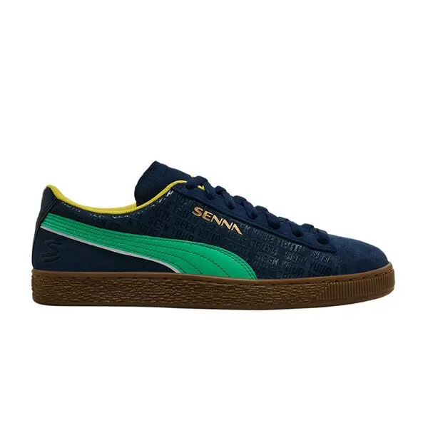 PUMA Ayrton Senna Institute X Suede 'senna A Vida' Sneaker - Blue