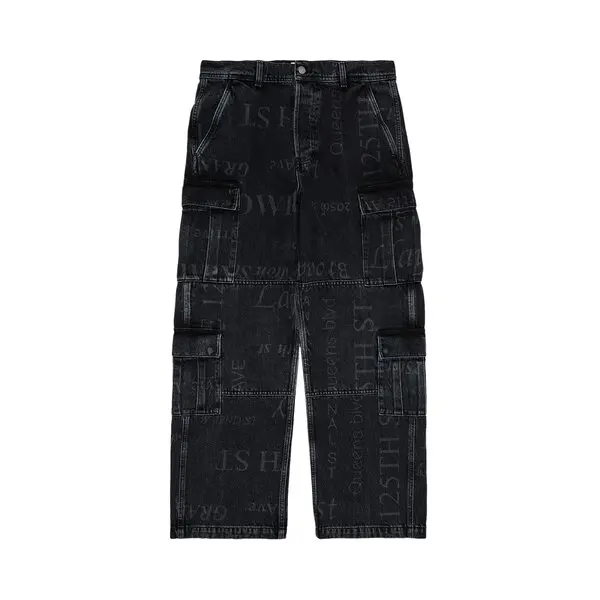 Supreme X Martine Rose Denim Cargo Pant - Black