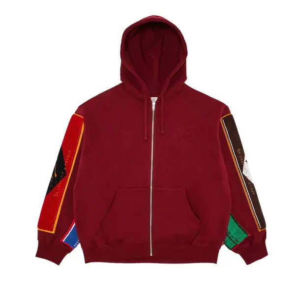 Supreme X Martine Rose Towel Zip Up Hooded Sweatshirt