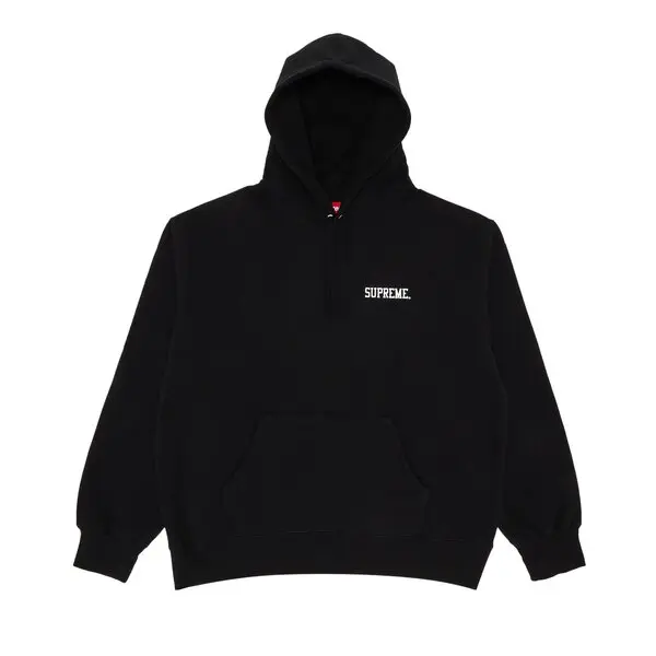 Supreme Anarchy Hooded Sweatshirt - Black