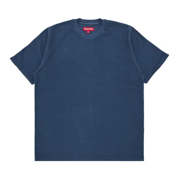Supreme Stencil Thermal Short-sleeve Top 'dark Slate - Blue