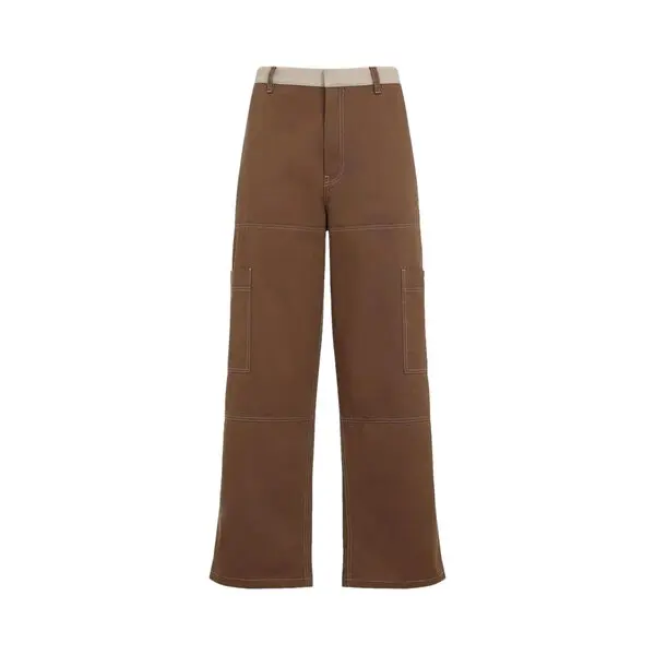 Off-White Straight Cargo Trousers
