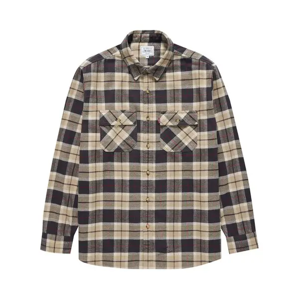 LEVI'S X Jjjjound Long-sleeve Shirt 'plaid