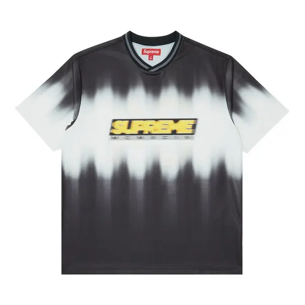 Supreme Blur Soccer Jersey - Black