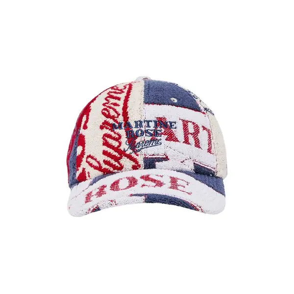 Supreme X Martine Rose Towel 6-panel Cap - White