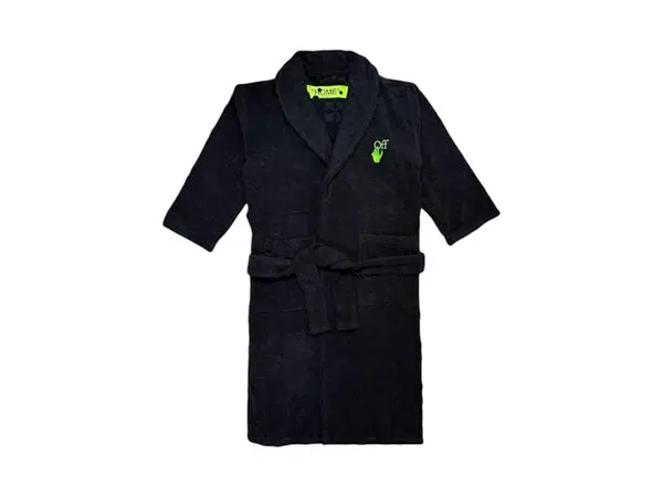 Off-White X Ica Bath Robe - Black/green