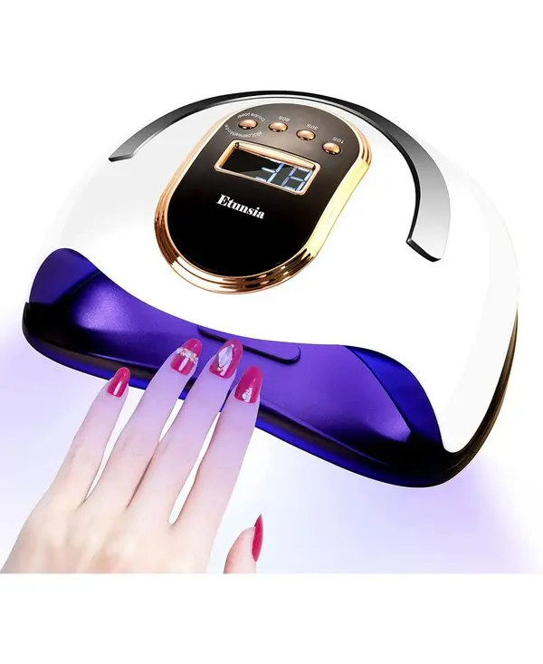 COWIN Nail Lamp 168w Lcd Display For Drying Nails