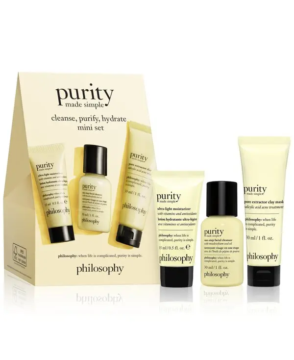 PHILOSOPHY 3-pc. Purity Made Simple Cleanse - No Color