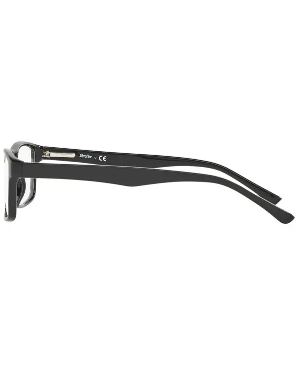 SFEROFLEX Sf1149 Rectangle Eyeglasses - Black