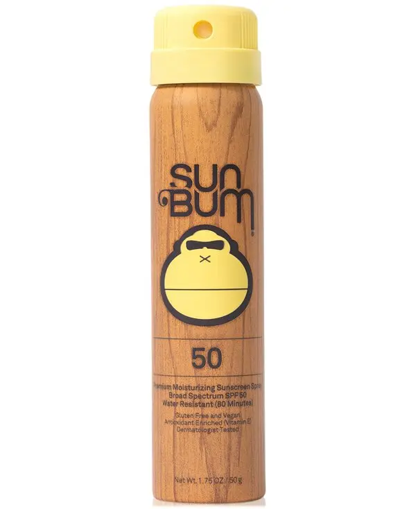 SUN BUM Premium Moisturizing Sunscreen Spray Spf 50 Mini - No Color