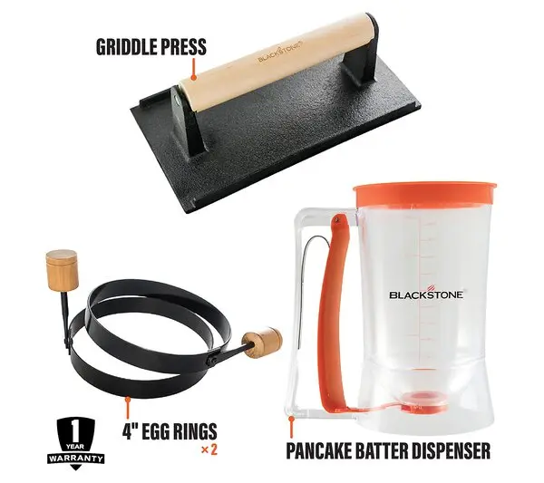 Blackstone 4-piece Professional Breakfast Kit