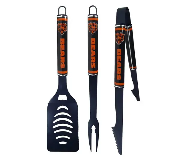 SISKIYOU GIFTS Siskiyou Sports Nfl 3pc Color Bbq Tools - One-color