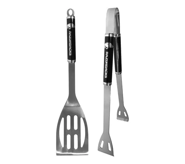SISKIYOU GIFTS Siskiyou Sports College 2pc Black Bbq Set - One-color