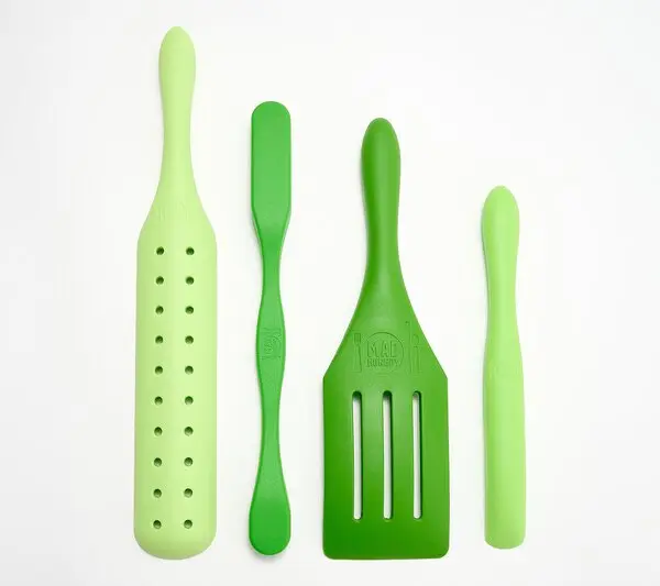 MAD HUNGRY 4pc Silicone Spurtle Set