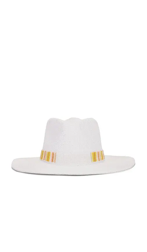 NIKKI BEACH Kaylee Fedora - White