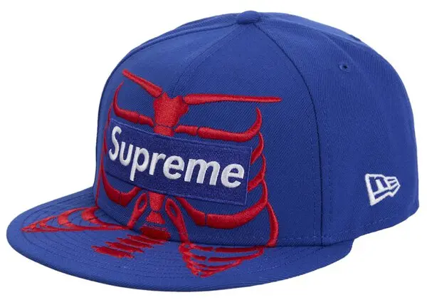 Supreme Bones Box Logo New Era 59fifty Cap - Royal
