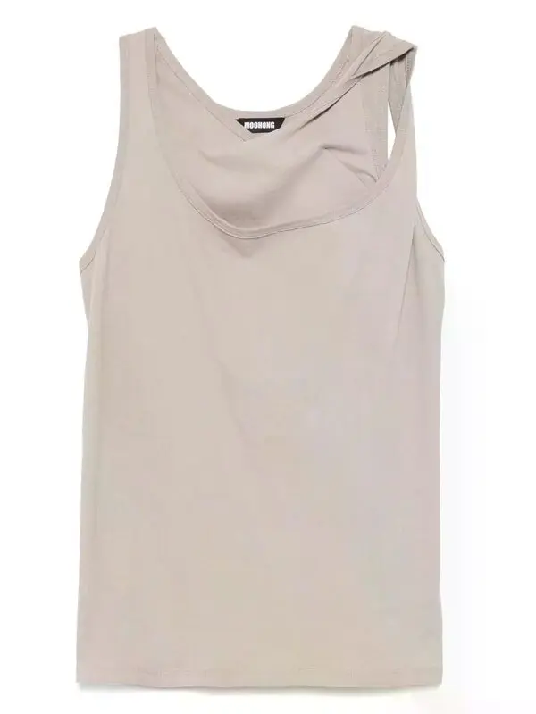 MOOHONG Draped Sleeveless Top