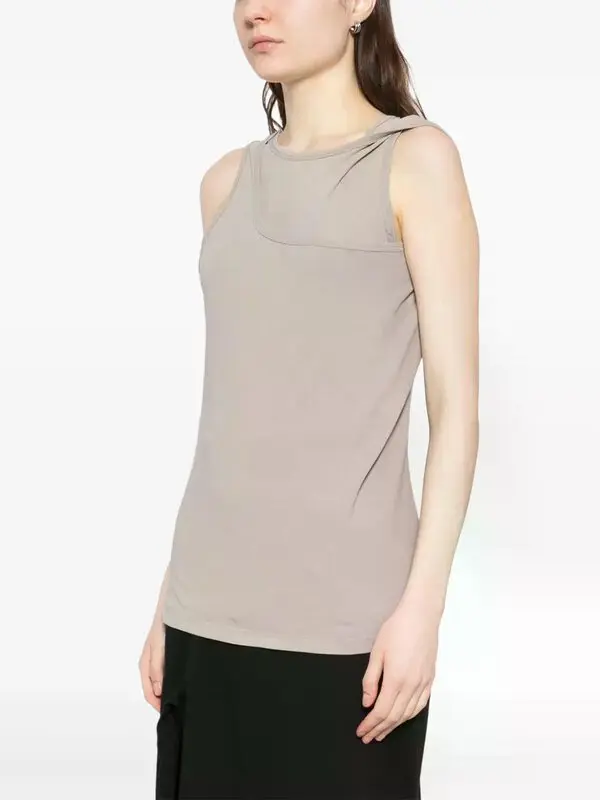 MOOHONG Draped Sleeveless Top