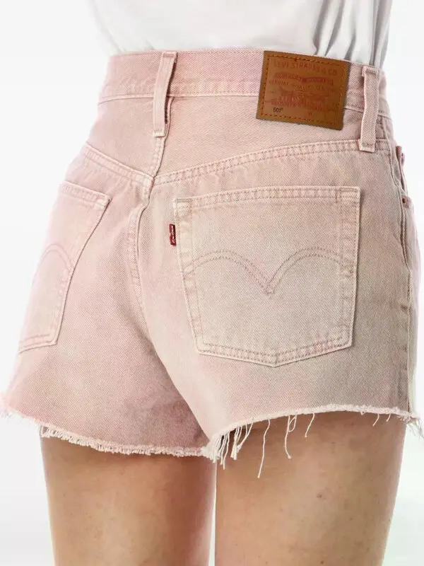 LEVI'S 501 Denim Shorts - Pink