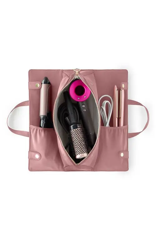 KUSSHI Hair Tools Bag - Mauve/stone