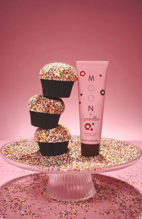 MOON X Sprinkles Birthday Cake Toothpaste