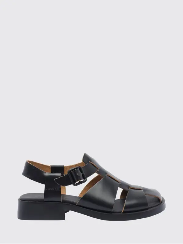 Camper Dana Leather Sandals - Black