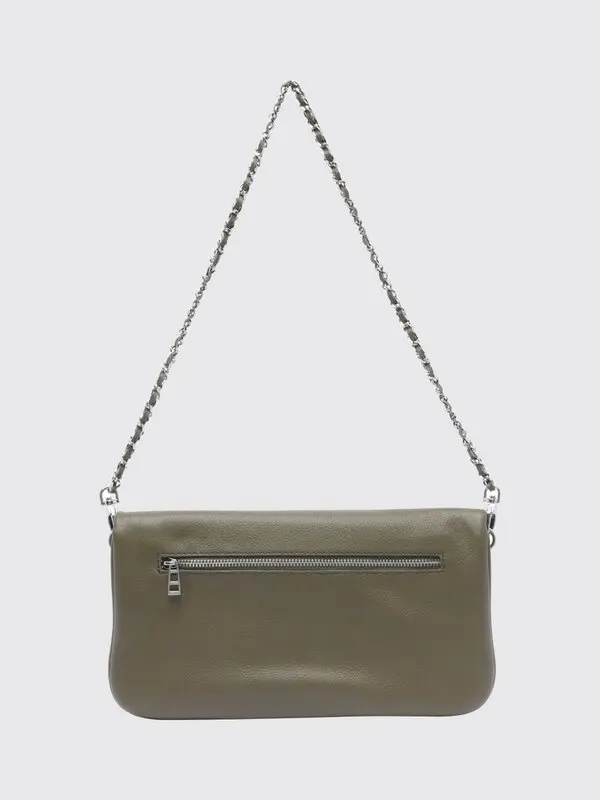 Zadig&Voltaire Clutch With Chain Strap - Grass Green