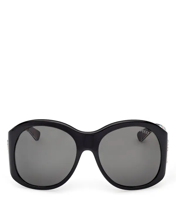 Emilio Pucci Geometric Sunglasses, 59mm