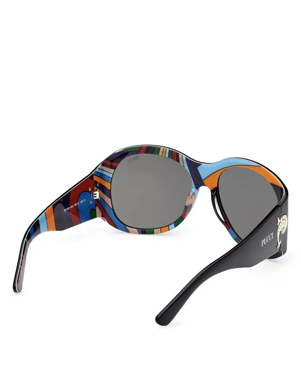 Emilio Pucci Geometric Sunglasses, 59mm