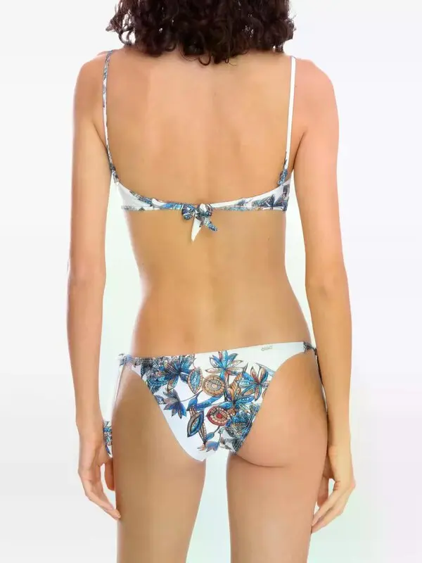 AMIR SLAMA Floral-print Bikini
