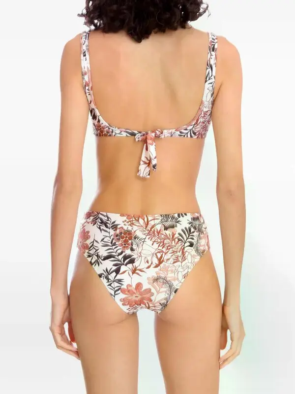 AMIR SLAMA Floral-print Bikini