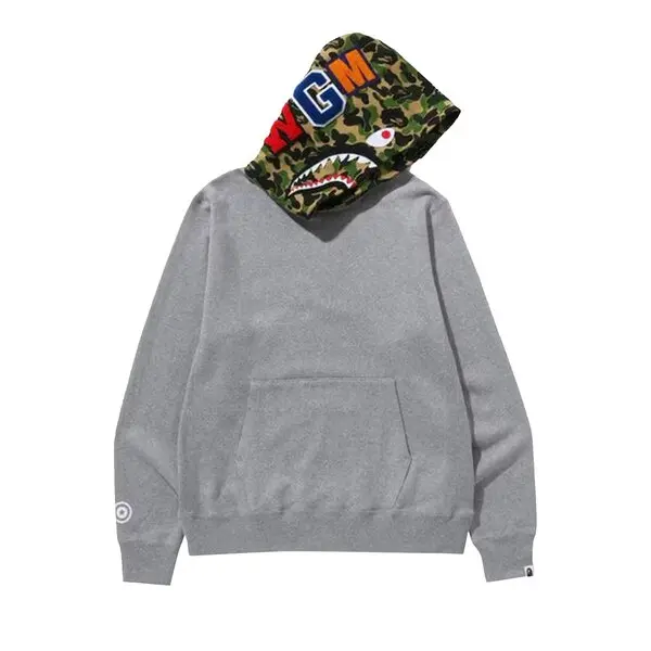 A BATHING APE Abc Camo Shark Pullover