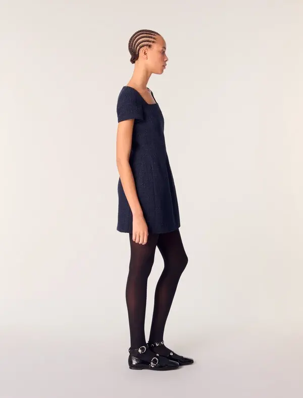 Maje Mini Tweed Dress