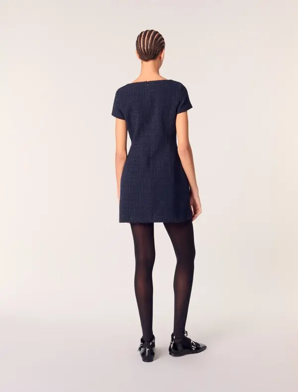 Maje Mini Tweed Dress