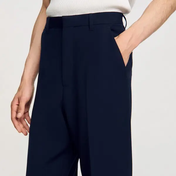 Sandro Classic-fit Suit Trousers - Black