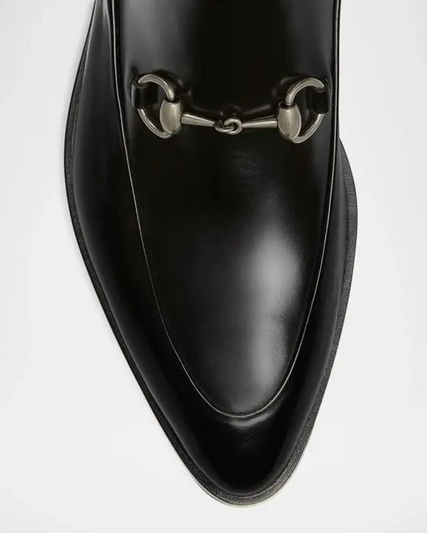 Gucci Burn Leather Ankle Boots