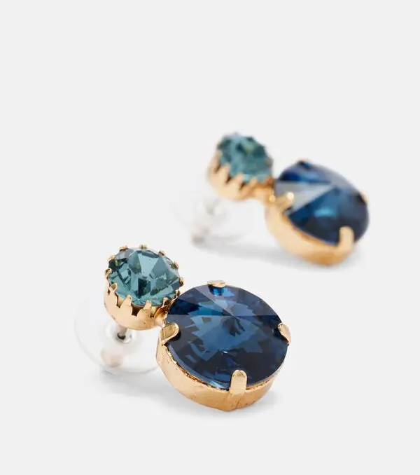 JENNIFER BEHR Myrla Drop Earrings - Blue